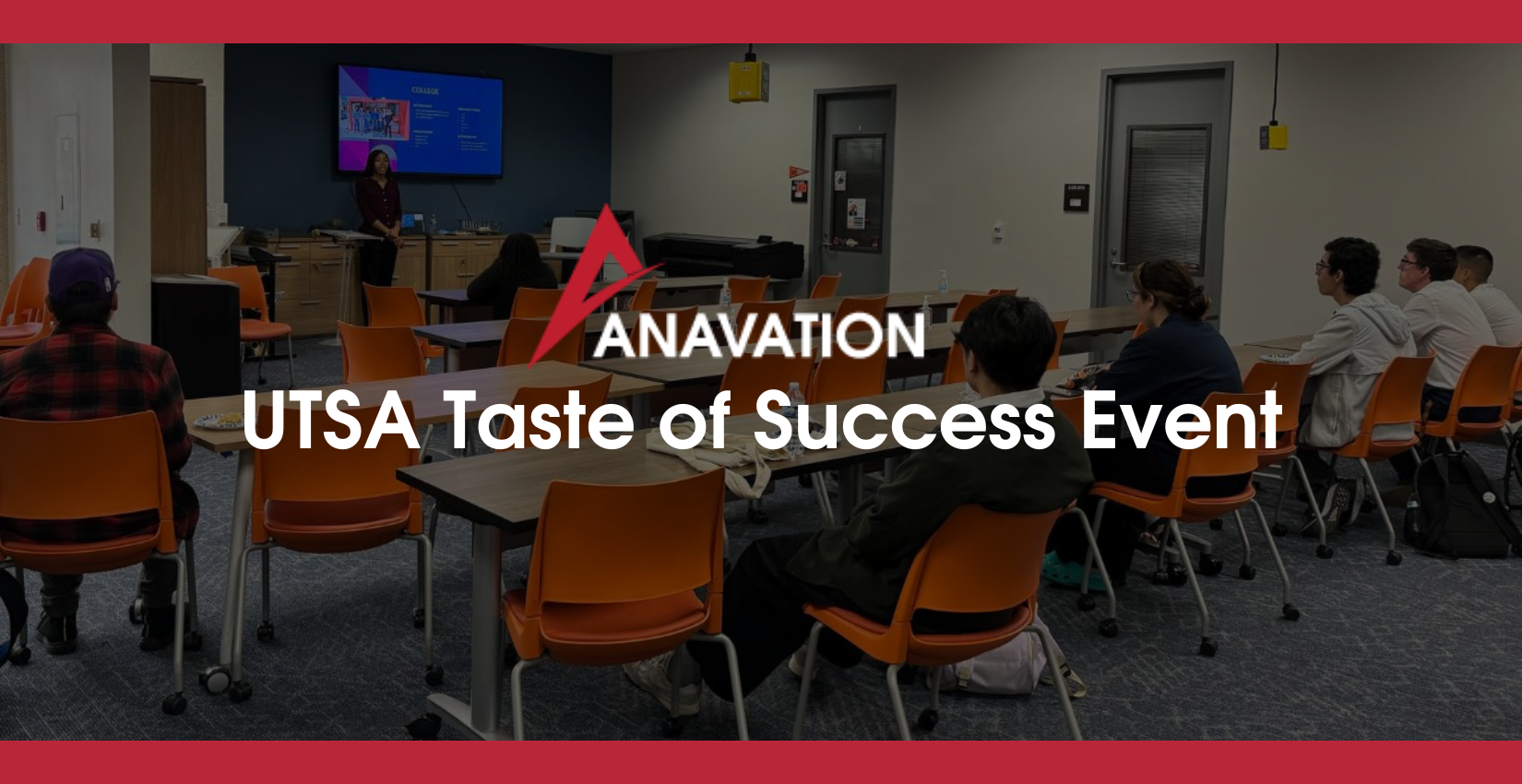 AnaVation at the UTSA COS SSC Taste of Success Event - AnaVation