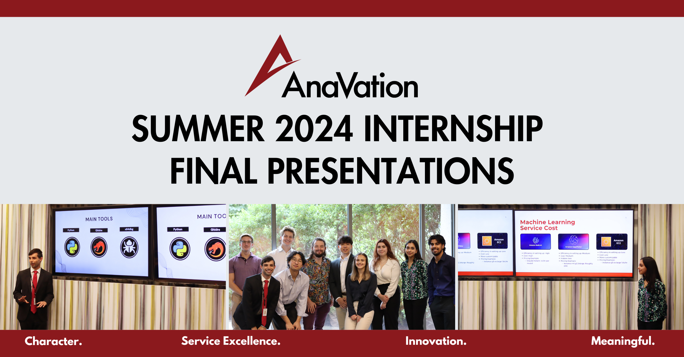 AnaVation Summer 2024 Internship Final Presentations - AnaVation