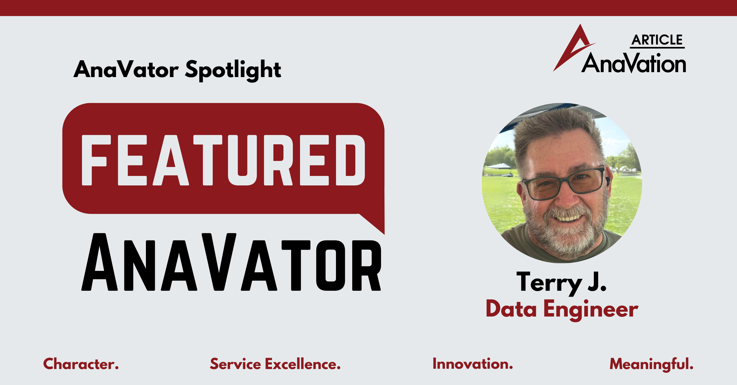 AnaVator Spotlight: Meet Terry - Data Engineer - AnaVation